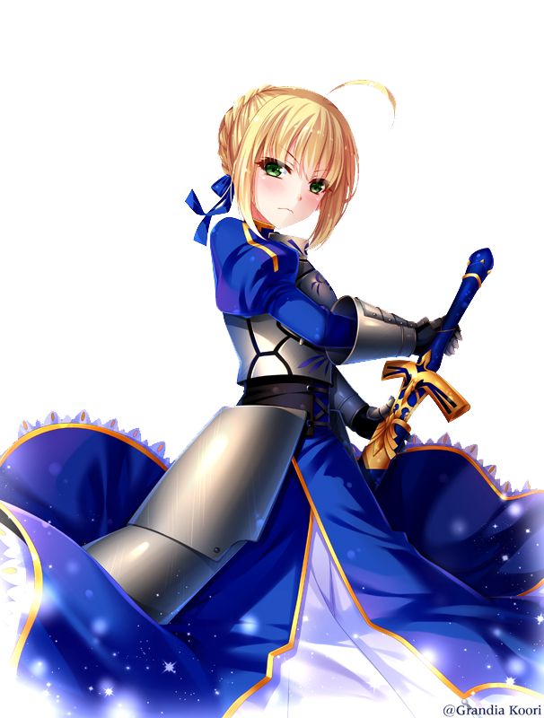 [Render] Saber by boombam500 on DeviantArt