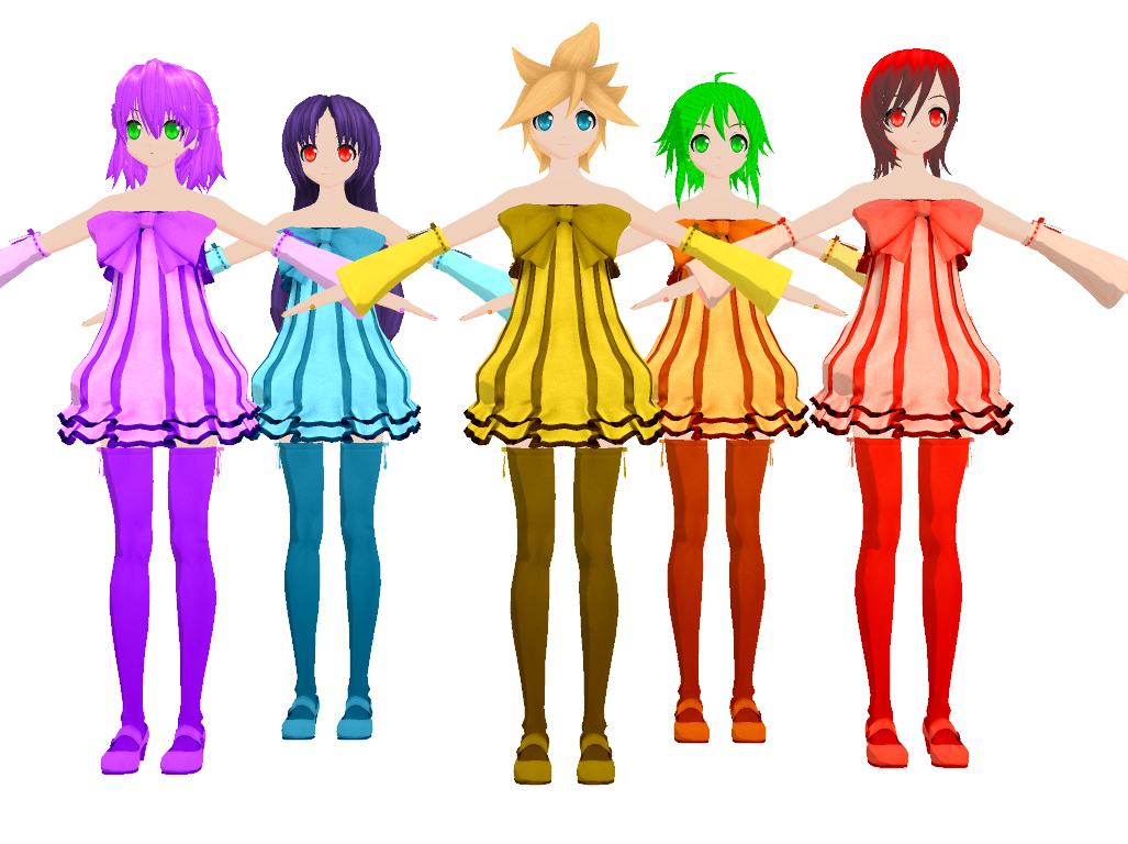 Colorful X Melody Model DL by Yozane on DeviantArt