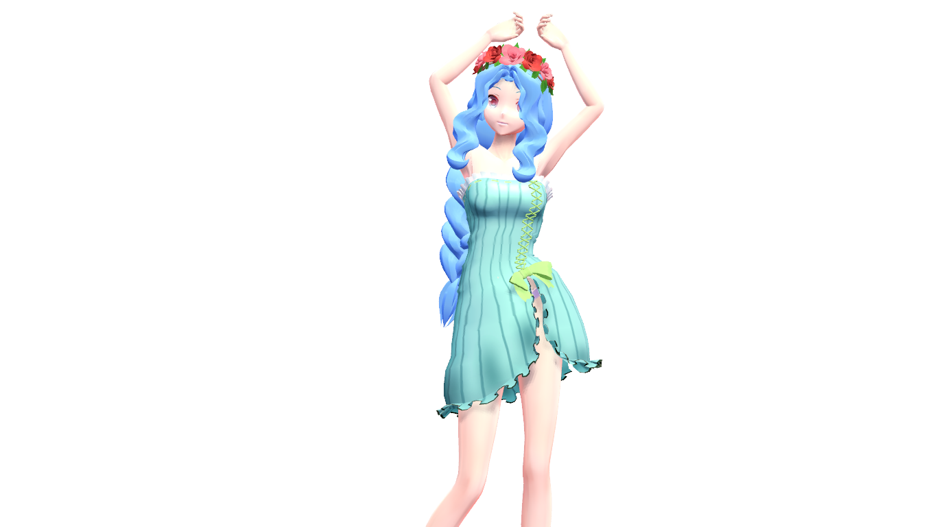Spring Miku? Model DL by Yozane on DeviantArt