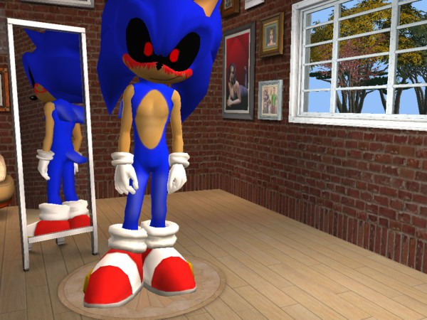 SONIC.EXE for The Sims 2 and The Sims Stories by bluetennant1998 on ...
