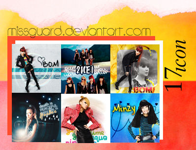 2NE1 Icon Set 2 by MisSGuaRD on DeviantArt