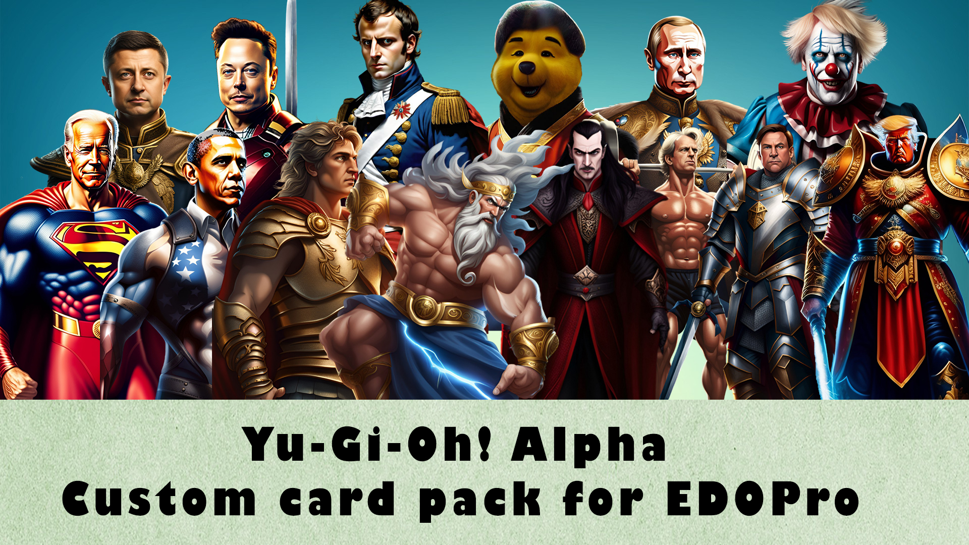 Yu-Gi-Oh! Alpha EDOPro custom card pack by ShapesnatchX on DeviantArt