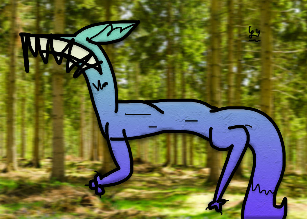 Creature thing by nightcanid110 on DeviantArt