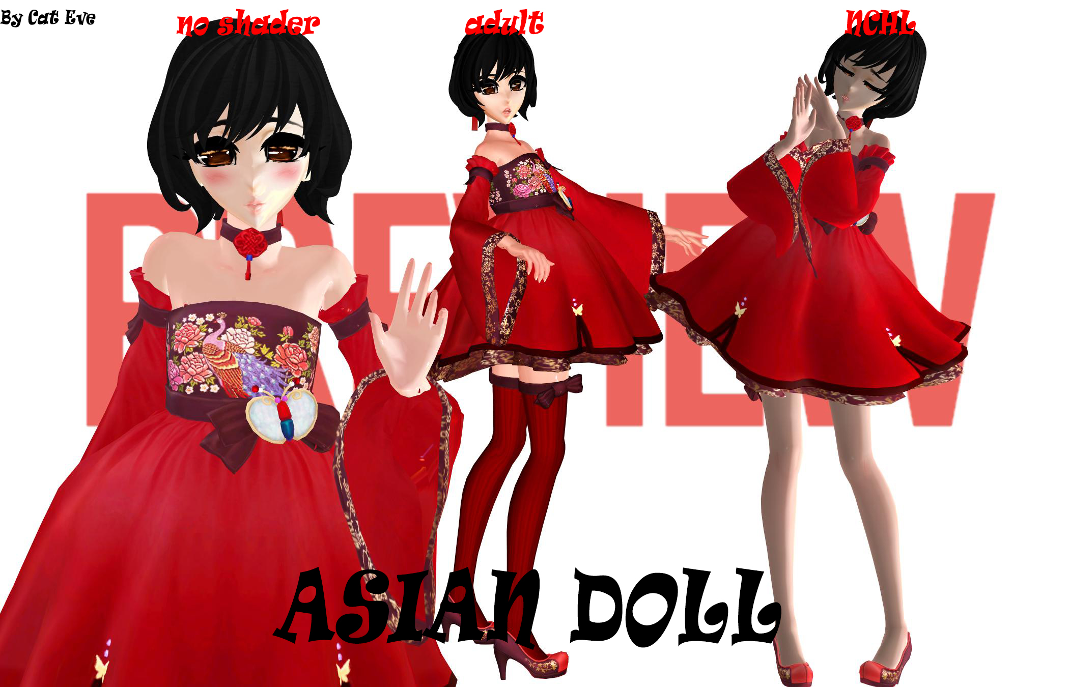 [MMD] Asian Doll + DL by CatEve07 on DeviantArt