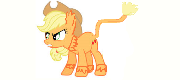 Lion Applejack by mlp8778 on DeviantArt