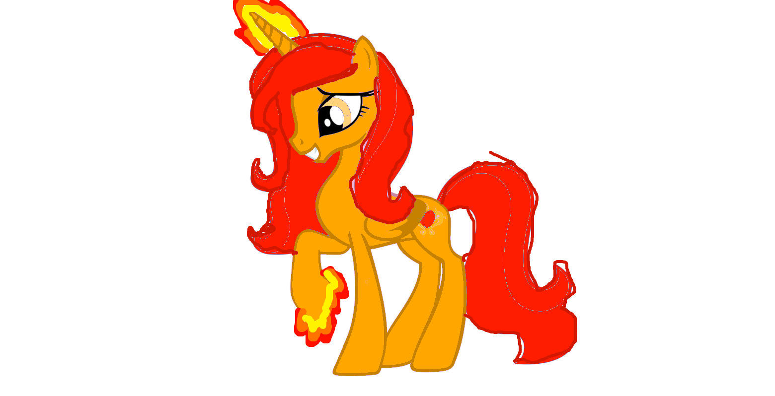 Fire Pony by mlp8778 on DeviantArt