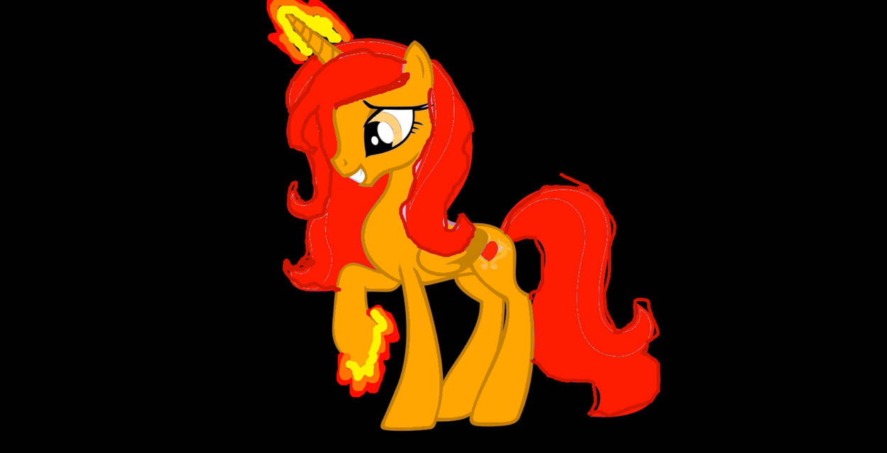 Fire Pony by mlp8778 on DeviantArt