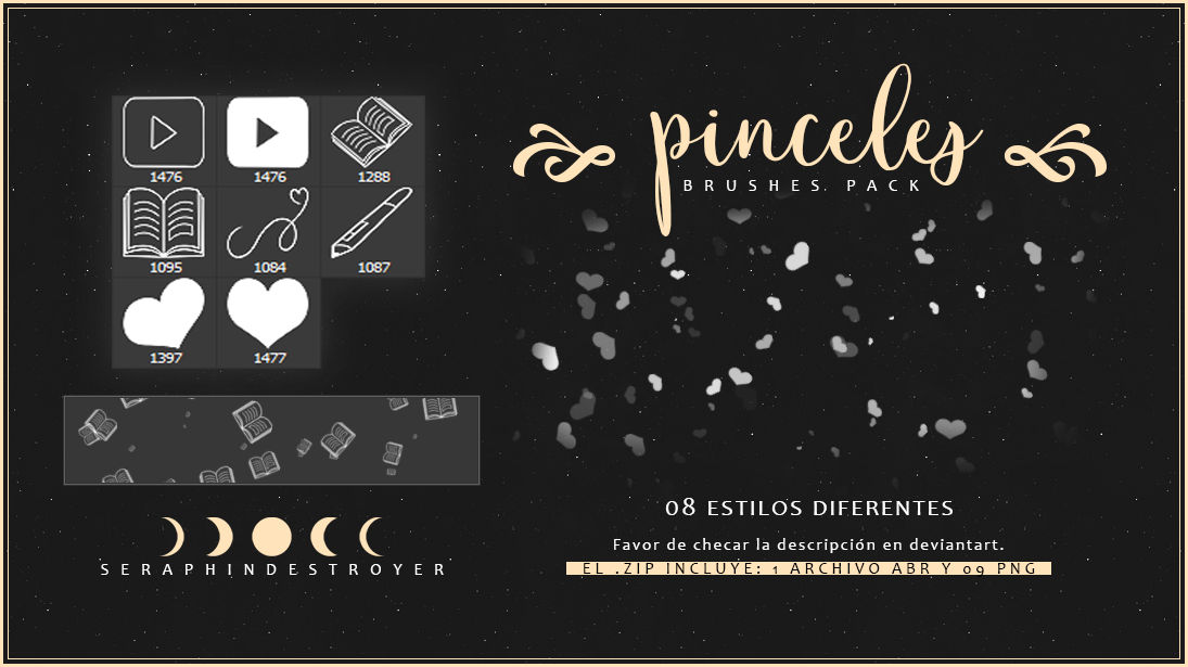 [F2U] Pinceles Pack #01 by toxickdesign on DeviantArt