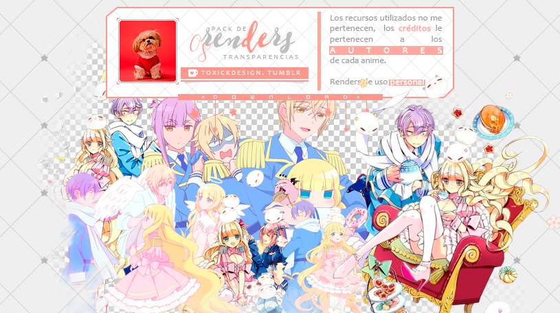 [F2U] Pack Renders #02 by toxickdesign on DeviantArt