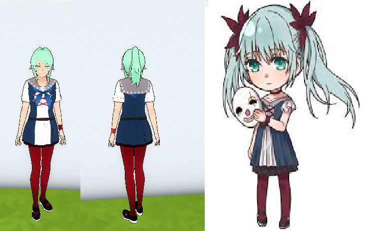Hatsune Miku - Karakuri pierrot Skin by KawaiiiCupcaakes on DeviantArt