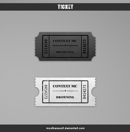 tIckeT by MustBeResult on DeviantArt