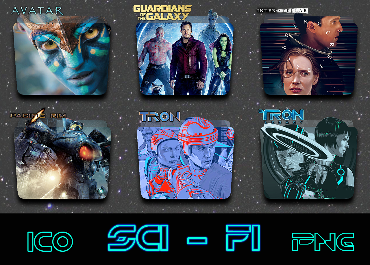 Sci - Fi Movies Icon Pack v1 by piebytwo on DeviantArt