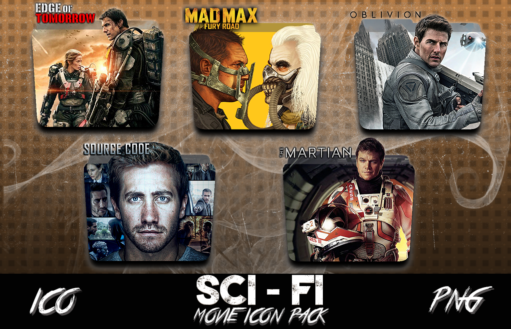 Sci - Fi Movies Icon Pack v2 by piebytwo on DeviantArt