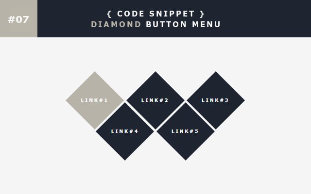 [07] Code Snippet - Diamond Button Menu by Gasara on DeviantArt