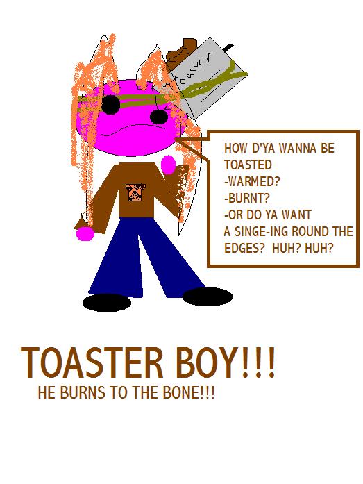 Toaster Boy by sploose on DeviantArt