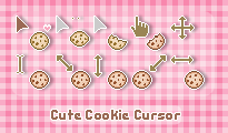 Cute Cookie Cursor by sosogirl123 on DeviantArt