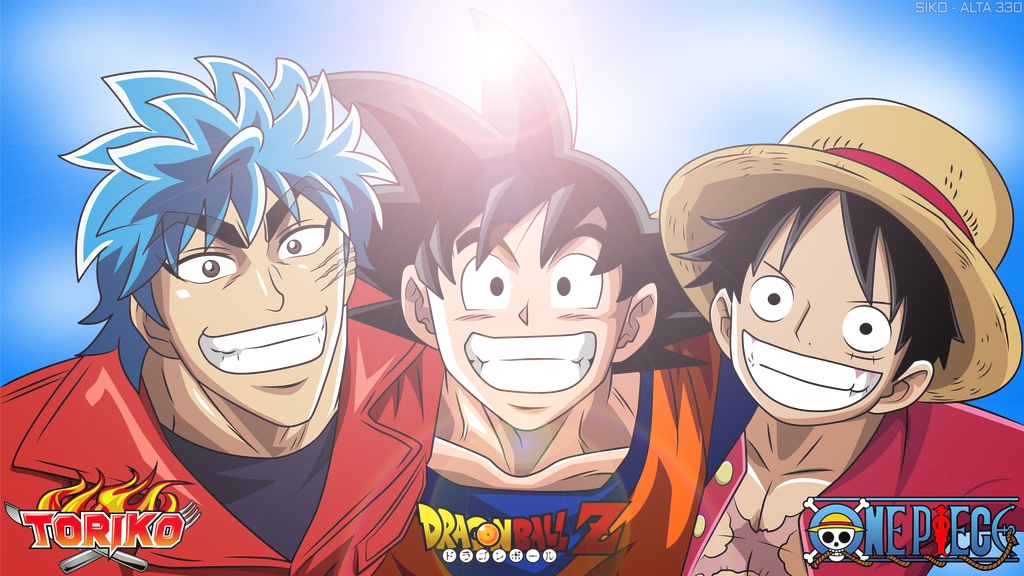 Goku Vs Luffy Vs Toriko