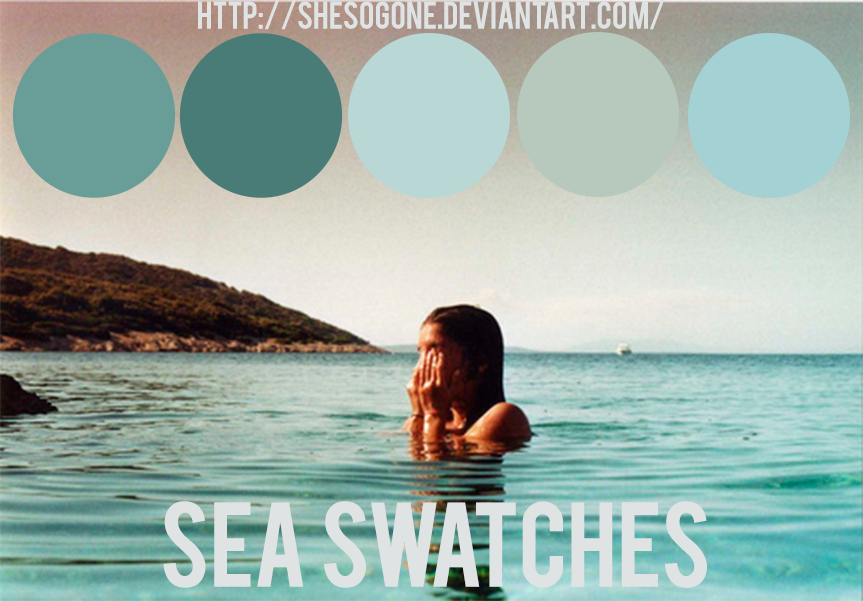 SEA SWATCHES by shesogone on DeviantArt
