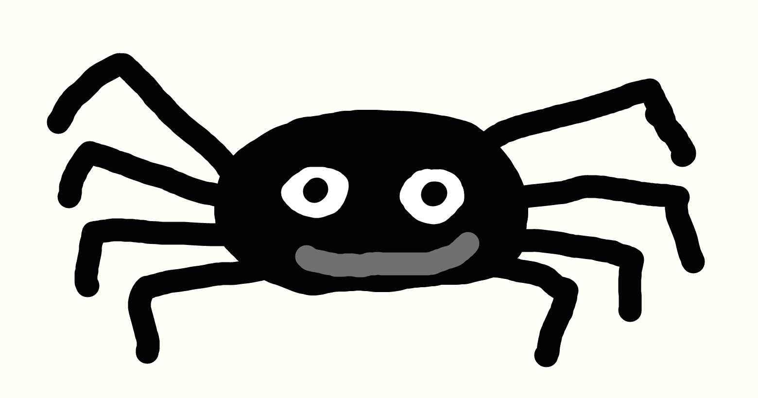 The Happy Spider by SuperSweetCiCi on DeviantArt