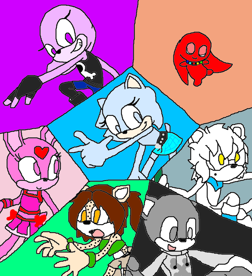 My top 7 Sonic OCs by CailynChaos on DeviantArt