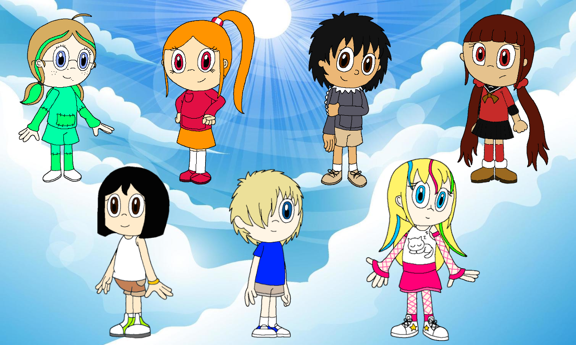 Digimon Full Cast (Digital style) by CailynChaos on DeviantArt