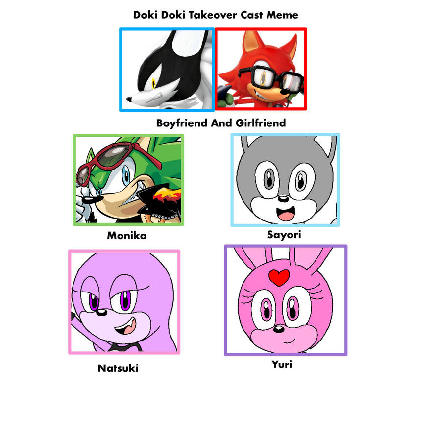 Doki Doki Takeover by Squad Chaos by CailynChaos on DeviantArt