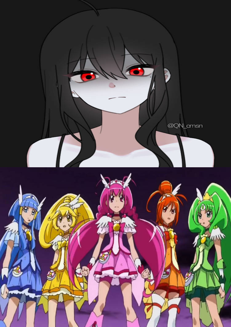 Smile Pretty Cure vs Violet by CailynChaos on DeviantArt