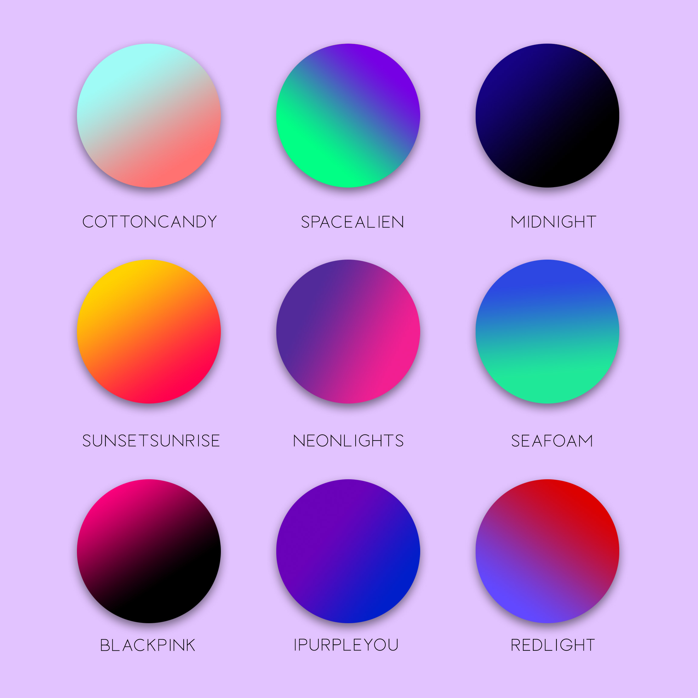 Gradients by kaieditions on DeviantArt