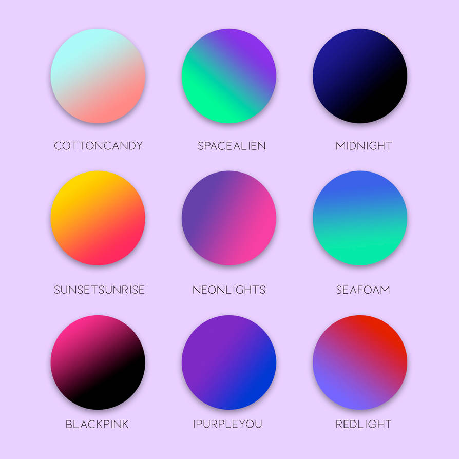 Gradients by kaieditions on DeviantArt