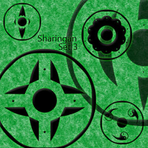 Sharingan Set 3 by 1337-1 on DeviantArt