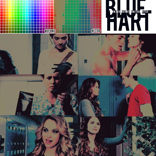 Blue Hart by iskatbitch on DeviantArt