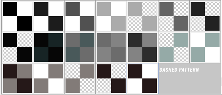Dashed Patterns by iskatbitch on DeviantArt