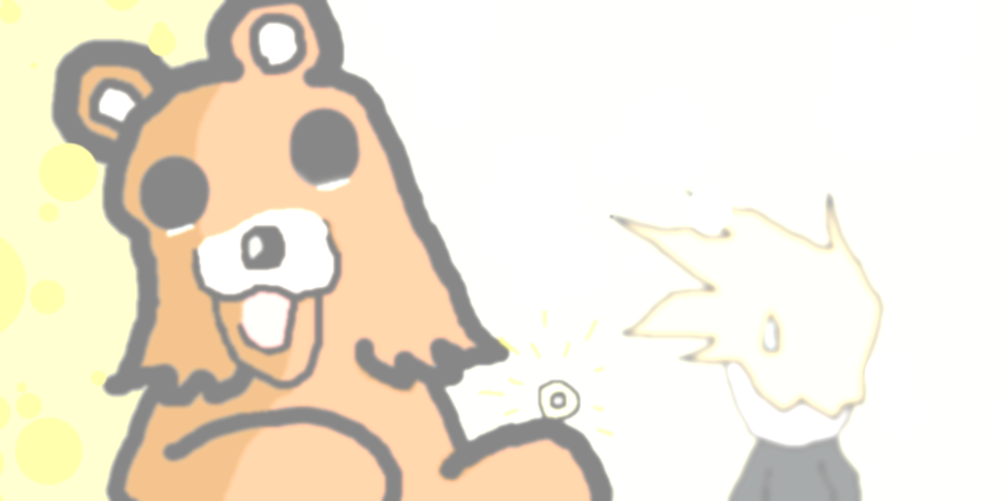 pedo bear gets married by LORDIZENE on DeviantArt