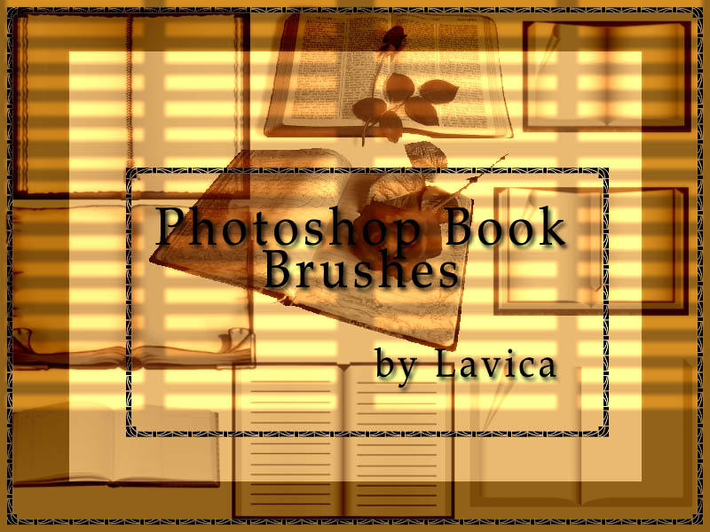 Book brushes by Lavica-Photoshop on DeviantArt