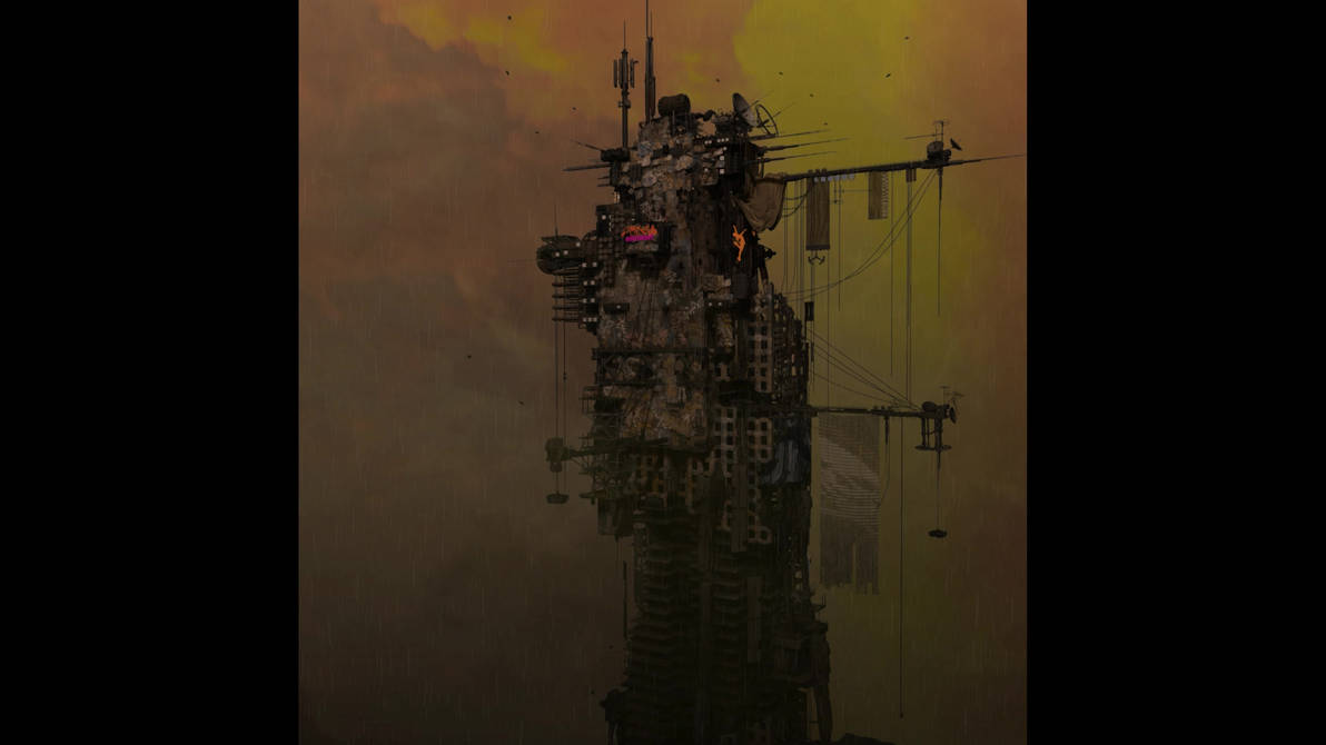 Environment PostApoc MegaStructure 01 by jefwall on DeviantArt