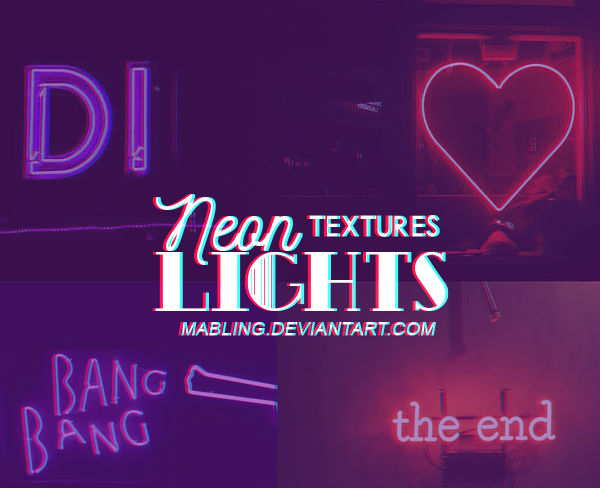 Neon Light Pack By Mabling by mabling on DeviantArt