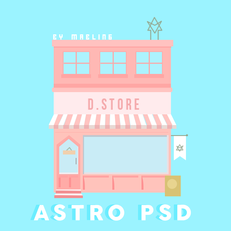 ASTRO D.STORE IN PSD - ALBUM DREAM PART 1 by mabling on DeviantArt