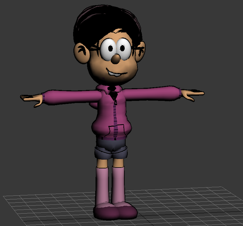 Ronnie Anne 3D Model by HTFBlueFan2012 on DeviantArt