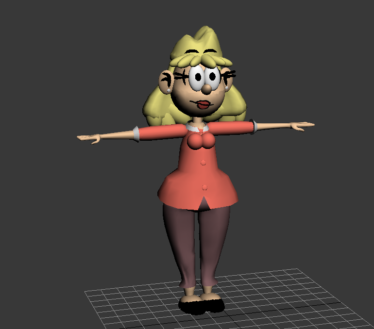 Rita Loud 3D Model by HTFBlueFan2012 on DeviantArt
