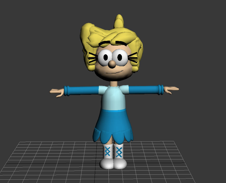 Becky (Casagrandes) 3D Model by HTFBlueFan2012 on DeviantArt