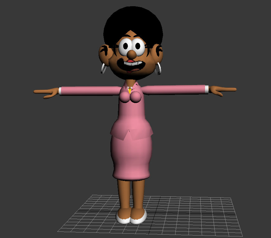 Mayor Davis 3D model by HTFBlueFan2012 on DeviantArt