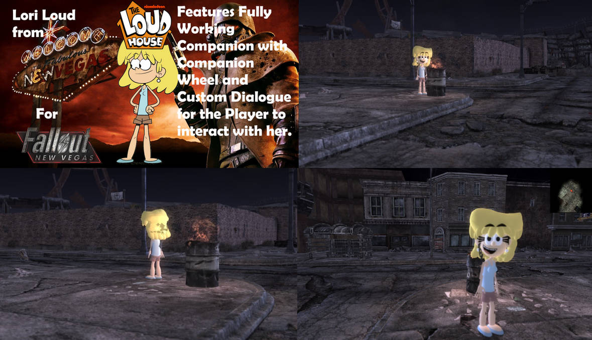 Lori Companion Mod For Fallout New Vegas By Htfbluefan2012 On Deviantart
