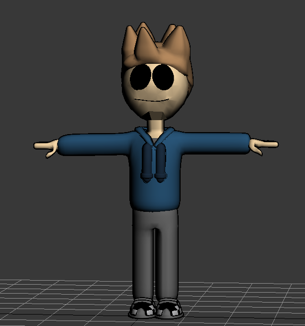 Tom (Eddsworld) 3D Model by HTFBlueFan2012 on DeviantArt