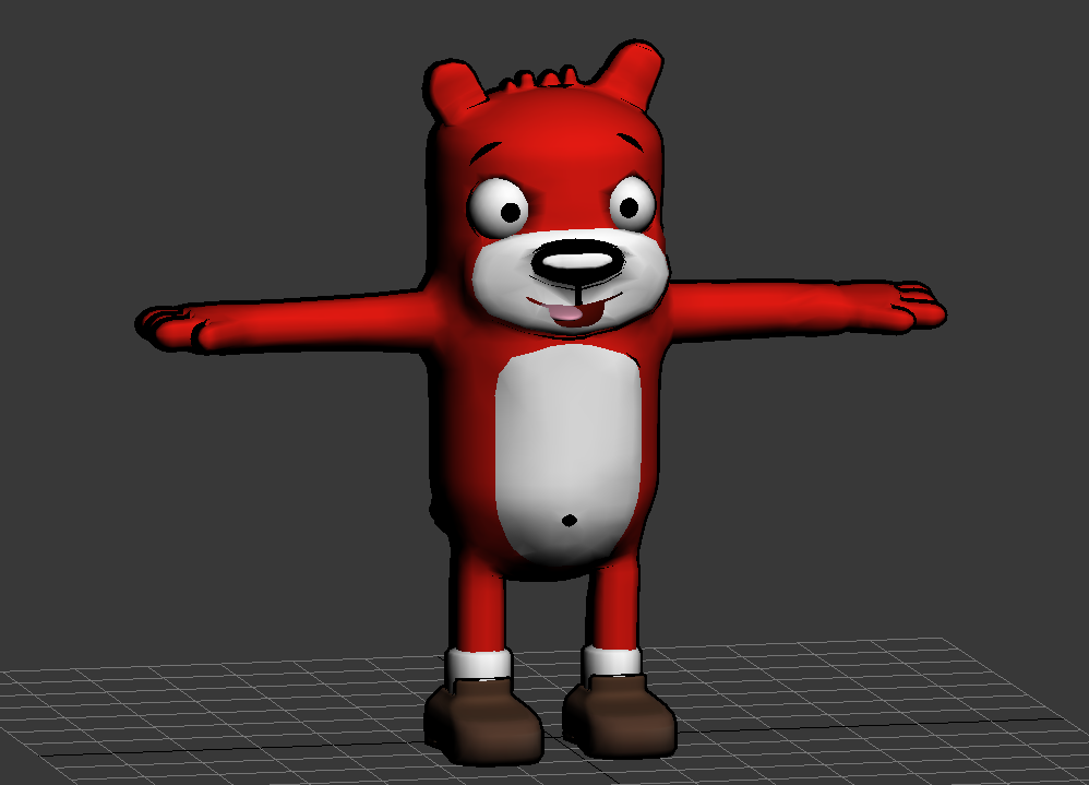 Peanut Otter 3D Model by HTFBlueFan2012 on DeviantArt