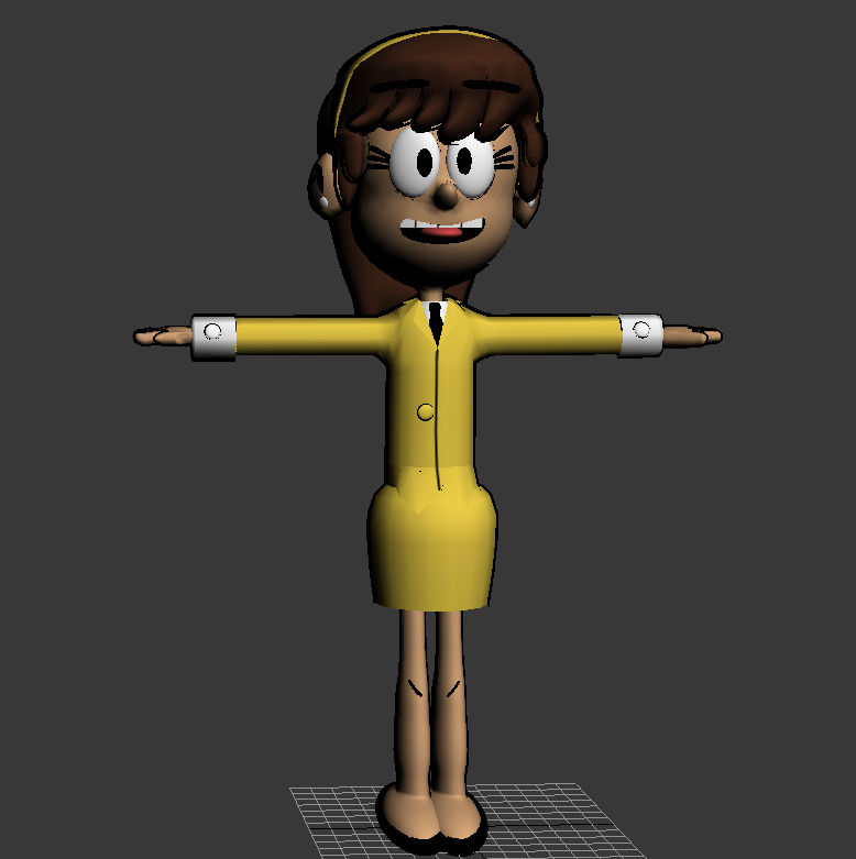 Katherine Mulligan 3D Model by HTFBlueFan2012 on DeviantArt