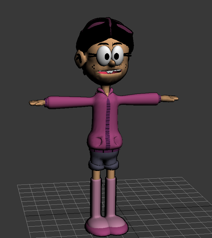 Ronnie Anne 3D Model Version 2 by HTFBlueFan2024 on DeviantArt