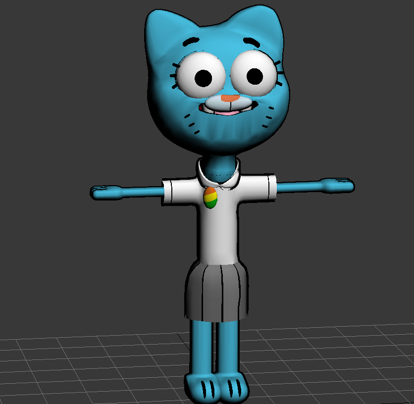 Nicole Watterson 3D Model by HTFBlueFan2024 on DeviantArt