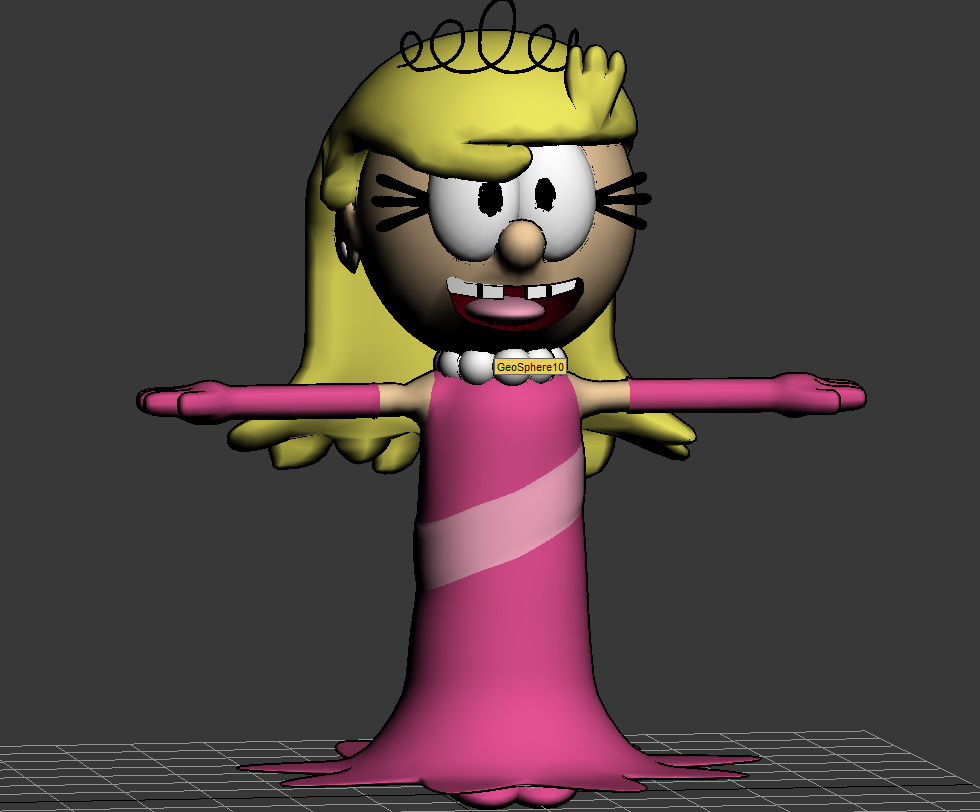 Lola Loud 3D Model by HTFBlueFan2024 on DeviantArt