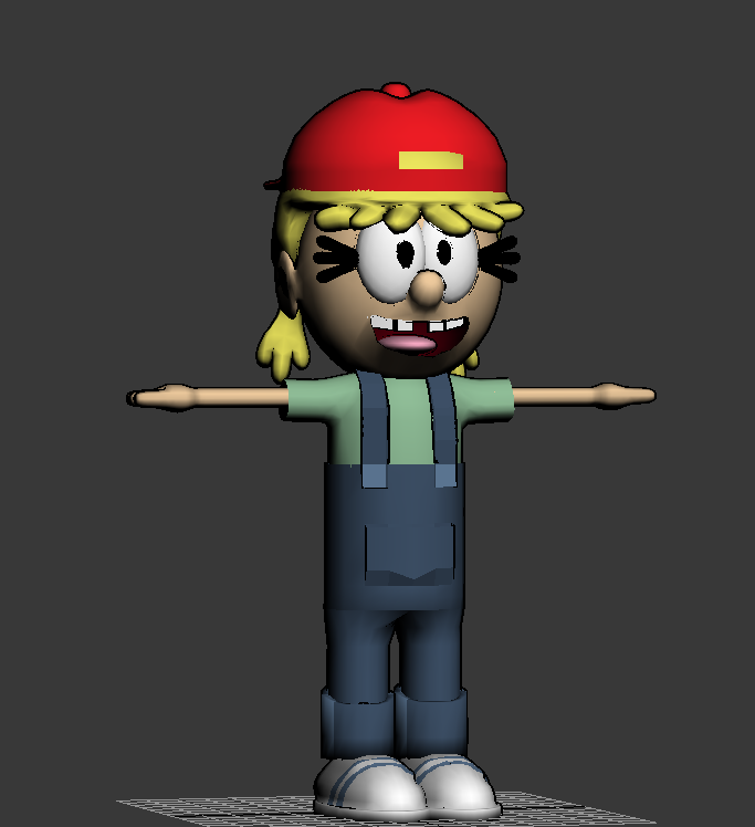 Lana Loud 3D Model Version 3 by HTFBlueFan2024 on DeviantArt