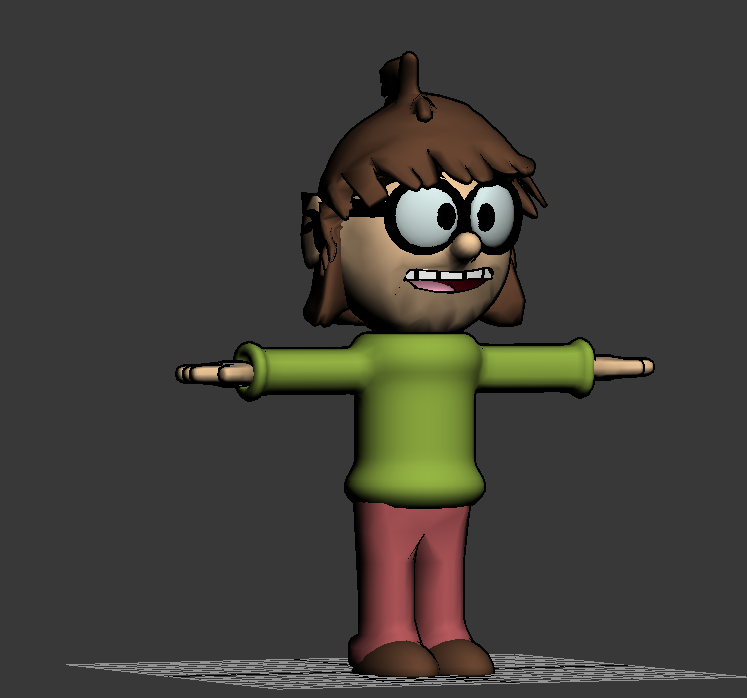 Lisa Loud 3D Model by HTFBlueFan2024 on DeviantArt